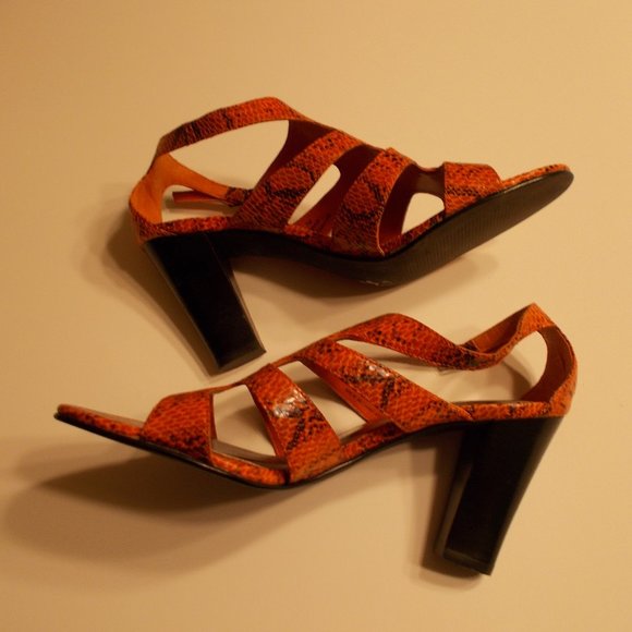 Impo | Shoes | Impo Womens Sandal Imitation Snakeskin Print 7m | Poshmark
